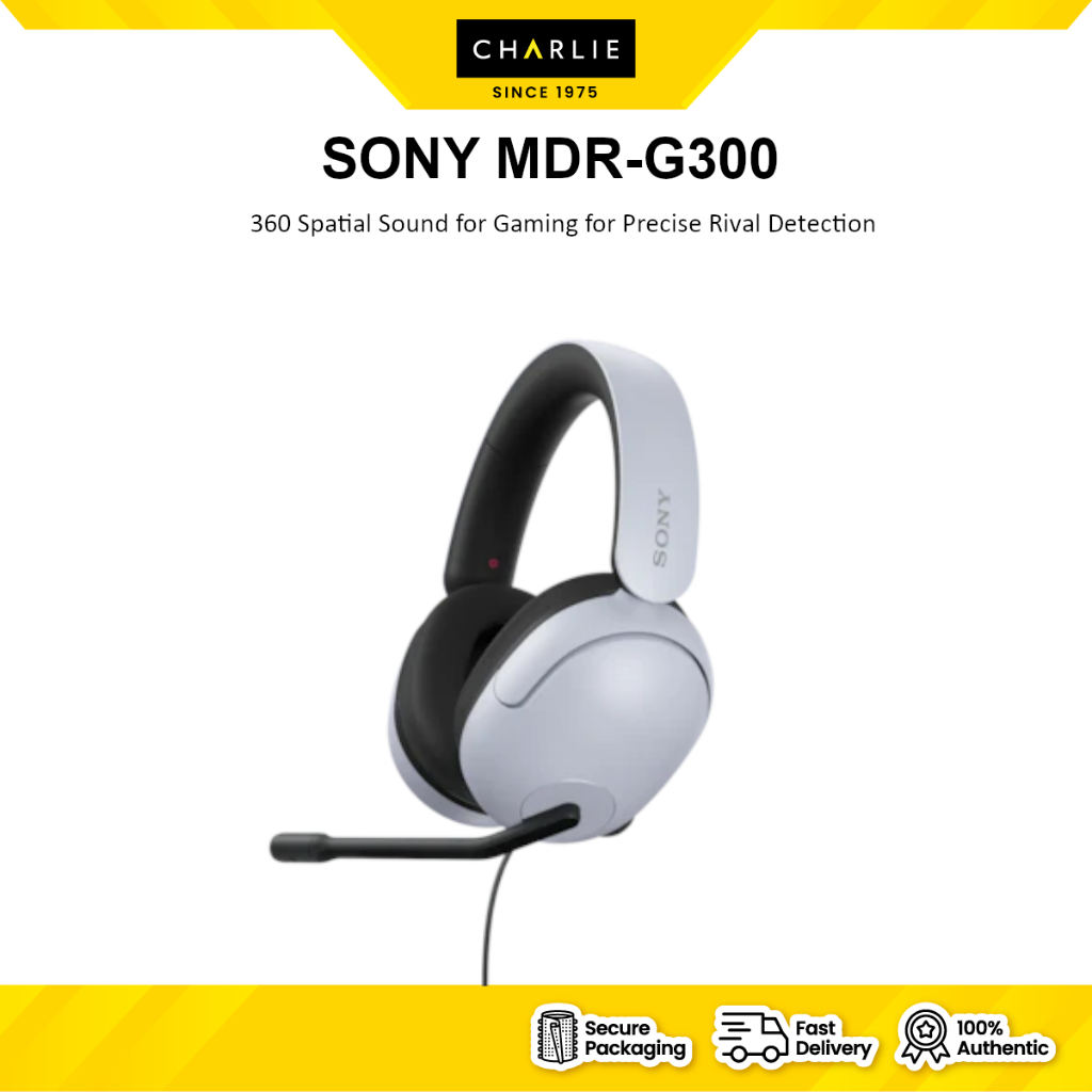 SONY MDR-G300 INZONE H3 WIRED GAMING HEADSET | ORIGINAL SONY MALAYSIA ...