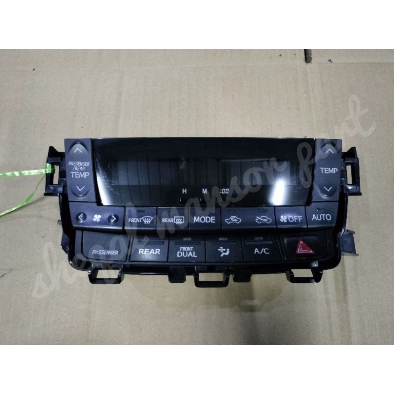TOYOTA ANH20 VELLFIRE ALPHARD CONTROLLER AIRCOND USED ORI JAPAN KOD 27 ...