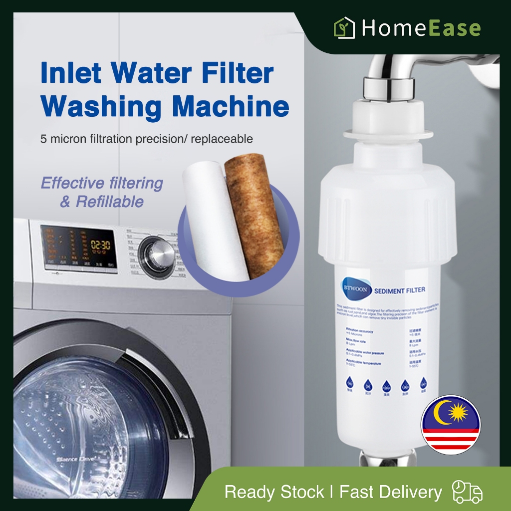 Biruite Washing Machine Shower Spray Sediment Water Purifier Filter ...