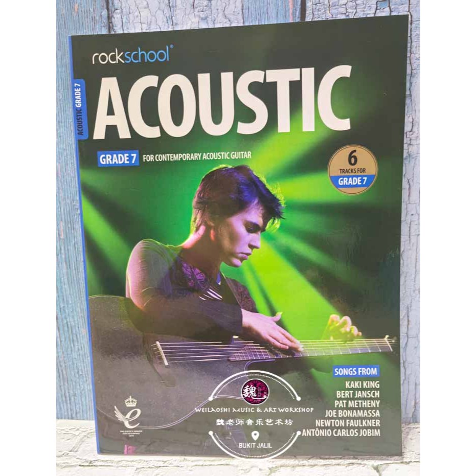Rockschool Acoustic Guitar Grade 7 Guitar Exam Grade Book | Shopee Malaysia