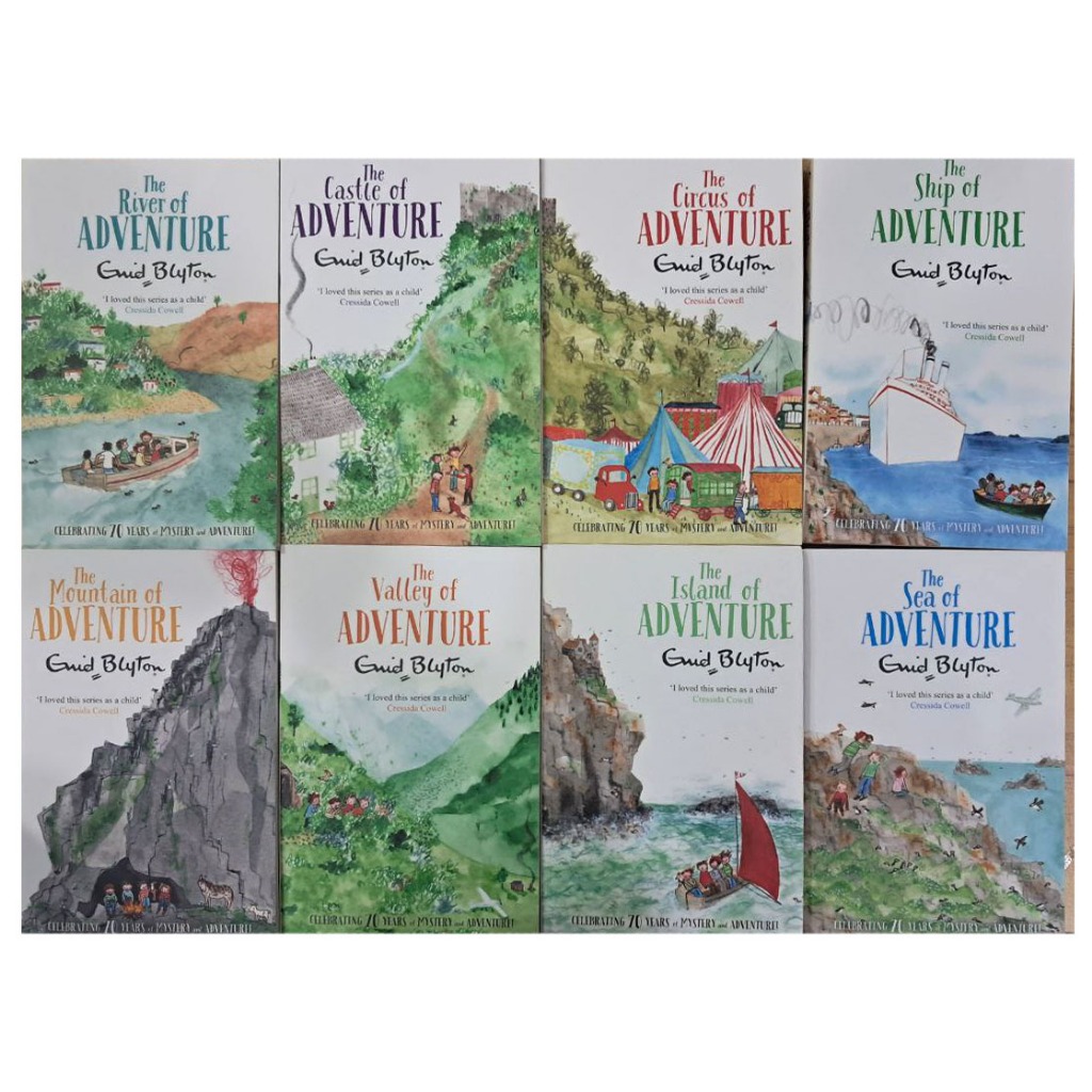 ENID BLYTON THE ADVENTURES SERIES SET 2 | Shopee Malaysia