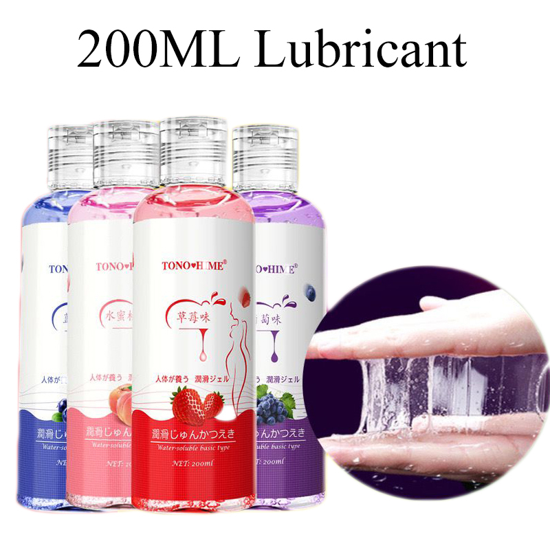 200ml Lubricant Sex Lube Love Gel Water Base Cream Body Massage Oil ...