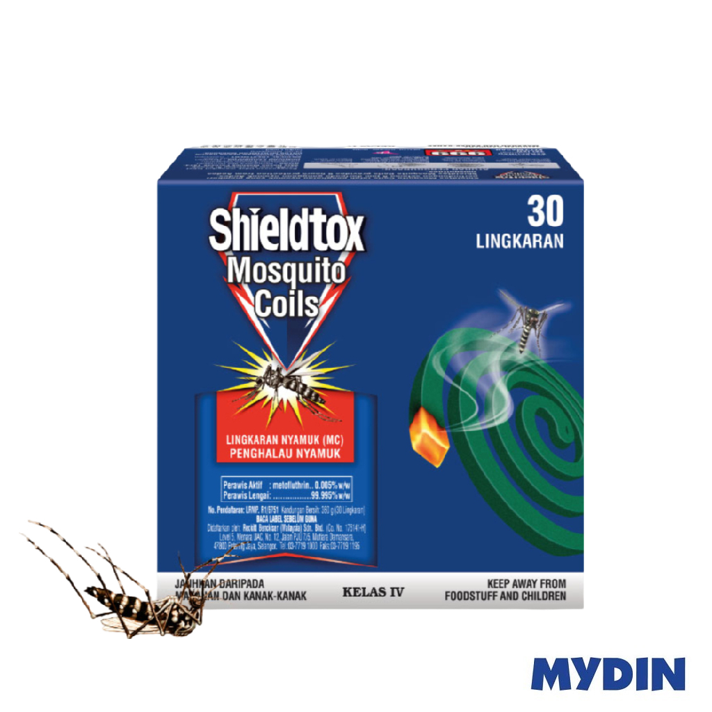 Shieldtox Mosquito Coils (30 Coils) | Shopee Malaysia