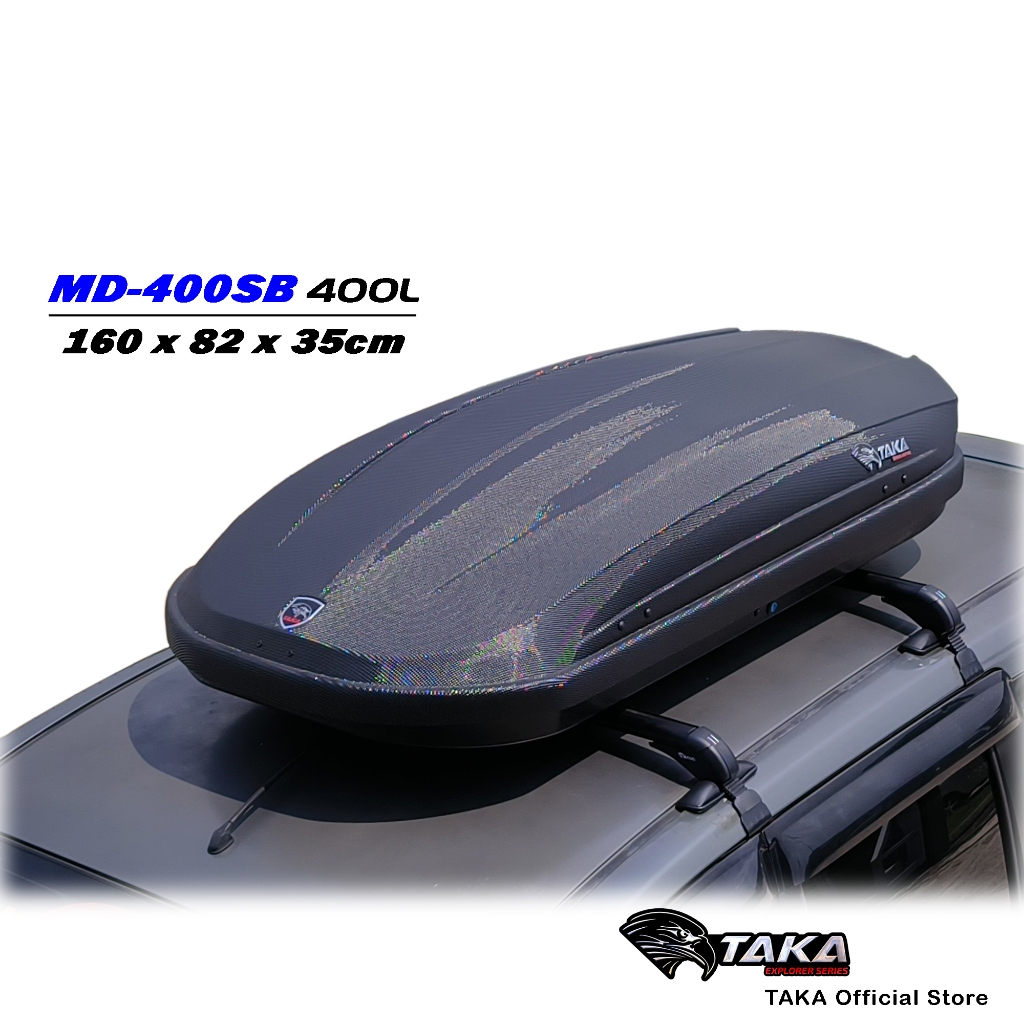 TAKA MD-400SB Bubble Design Car Roof Box [Special Edition] [L Size ...