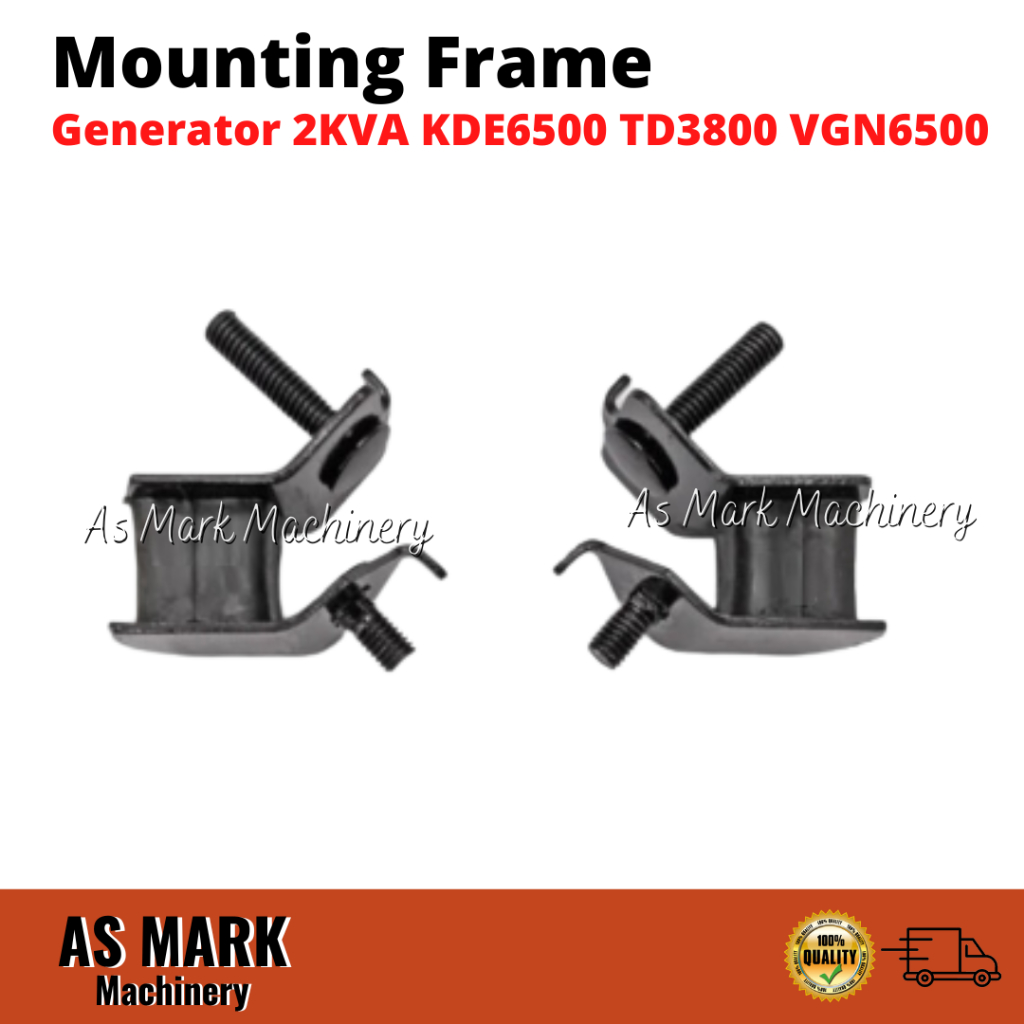 (1pcs) Tapak Getah Generator 2KVA Enjin Pump Engine Mounting Frame ...