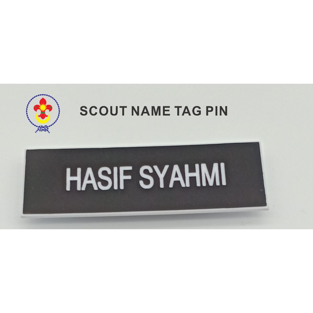 SCOUT NAME TAG PIN 1PC | Shopee Malaysia