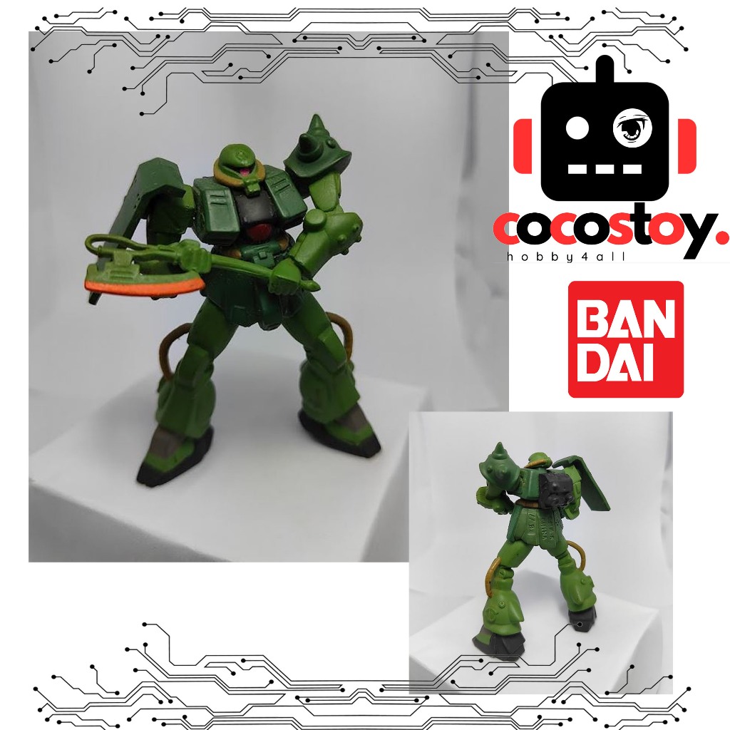 Bandai MS-06SFZ Zaku II Kai Mobile Suit Gundam Series MS Selection 13 ...
