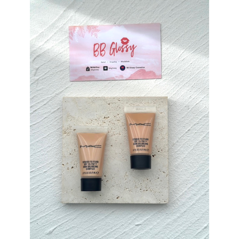 MAC Studio Fix Fluid Foundation SPF 15 / PA++ 5ML - Unbox | Shopee Malaysia