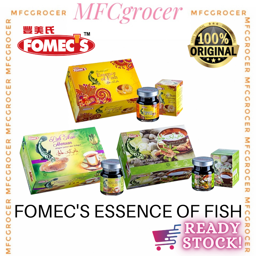 FOMEC'S Essence Of Fish 70g X 6 Btl (Traditional / American Ginseng ...