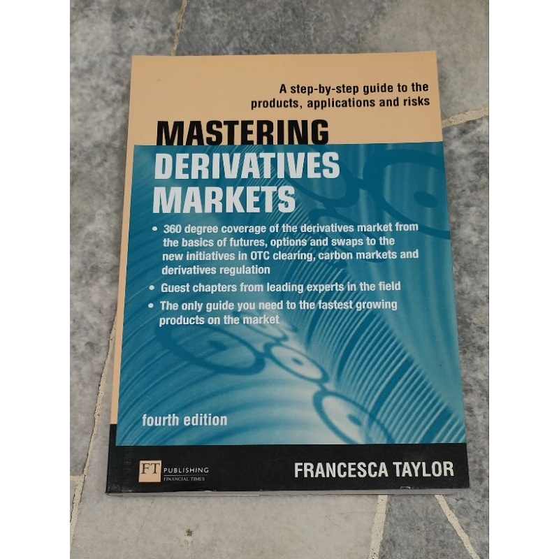Mastering Derivatives Markets| Francesca Taylor| Pearson | Shopee Malaysia