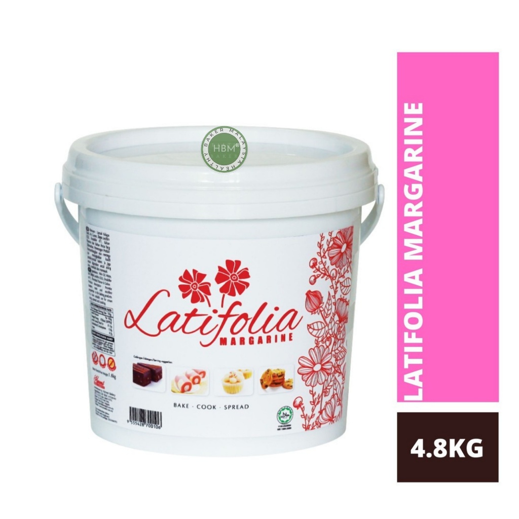 Latifolia Margarine / Latifolia Marjerin 4.8kg / Repack 5kg | Shopee ...