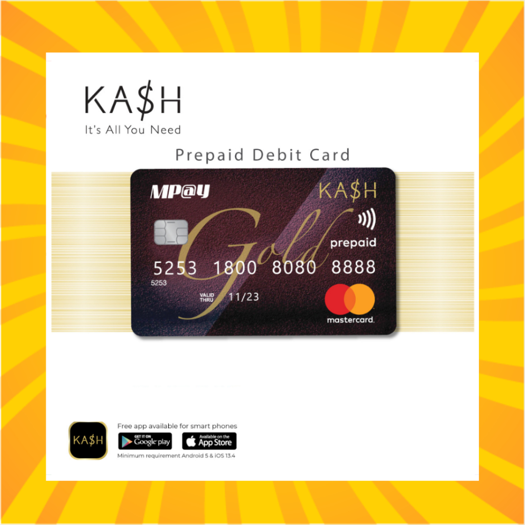30% OFF KASH GOLD Prepaid Mastercard Duet Pack (2 PCS) | KA$H Malaysia ...