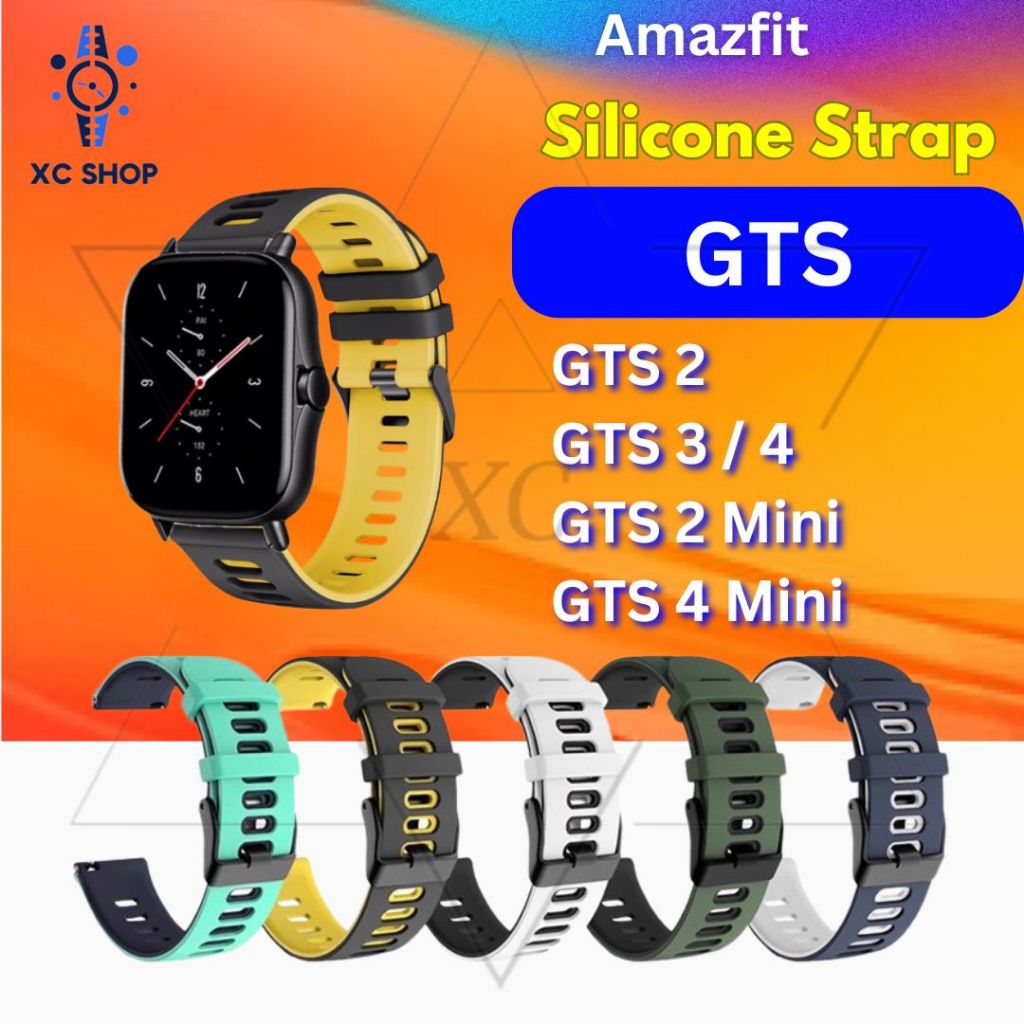Compatible for Amazfit GTS 4 mini GTS 2 2e GTS 3 strap silicone silicon ...
