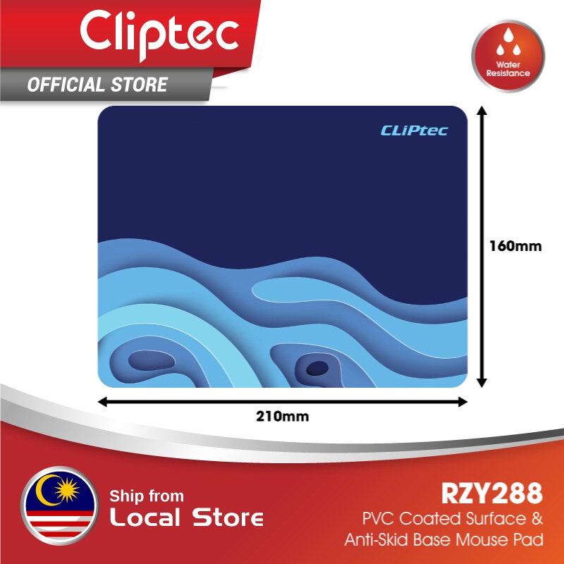 CLiPtec GEO-PAD Ultra-Thin Mouse Pad RZY288 | Shopee Malaysia