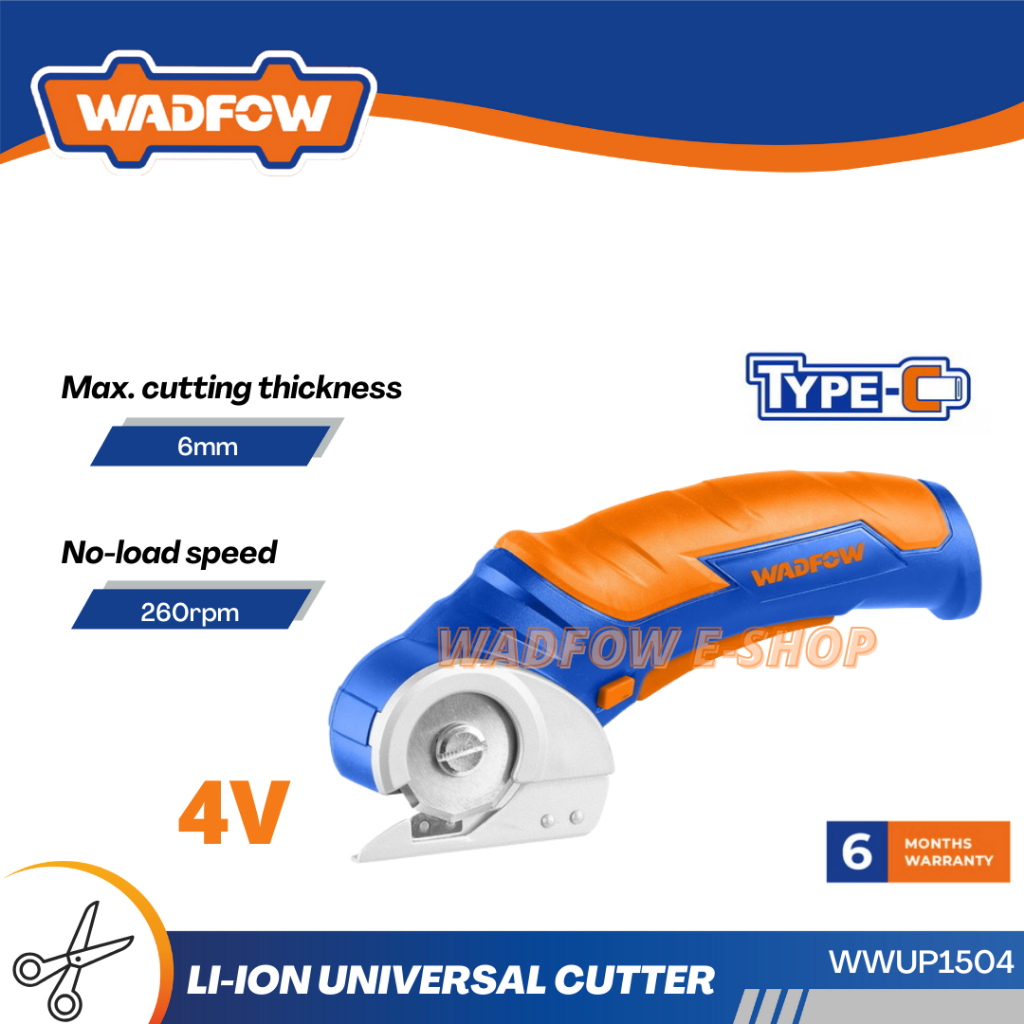 WADFOW WWUP1504 4V Li-ion Universal Cutter - Type C | Shopee Malaysia