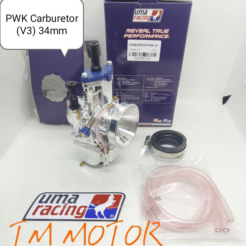 Uma racing carburetor PWK V1 (24mm/30mm/32mm), V2= (28mm/30mm/32mm), V3 ...