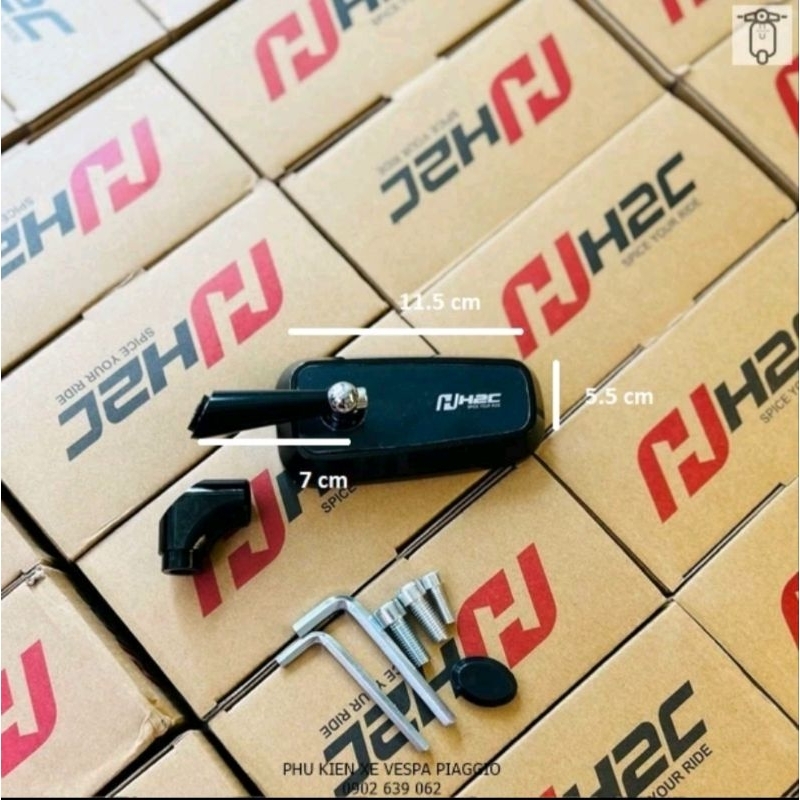 UNIVERSAL H2C SIDE MIRROR CNC REAR VIEW MIRROR VIETNAM CUTTING SHORT ...