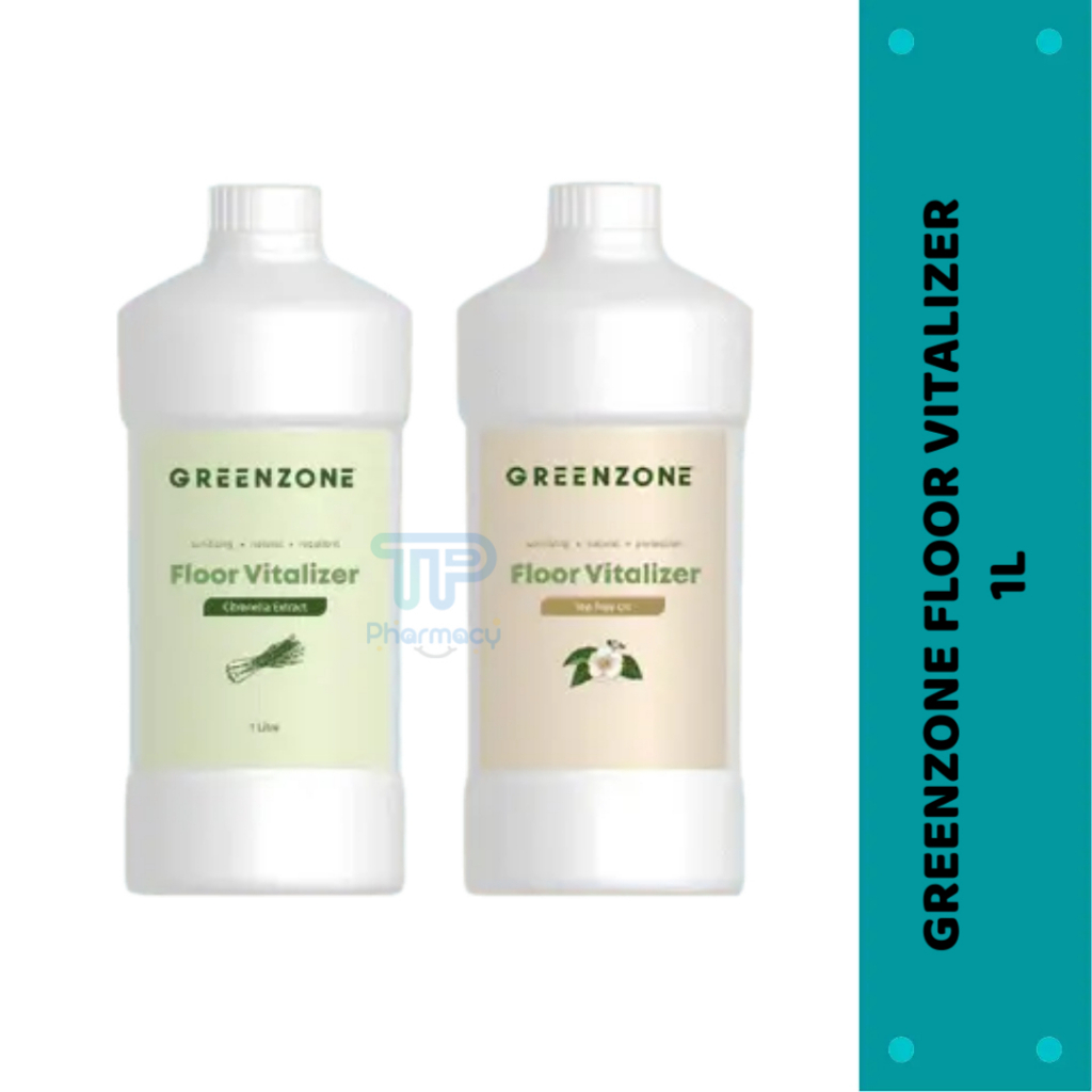 GREENZONE FLOOR VITALIZER 1L Floor Cleaner (Tea Tree Oil, Citronella Extract) | Shopee Malaysia