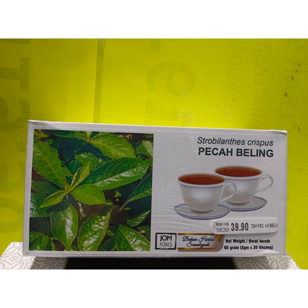 Teh Pecah Beling 60g (2g x 30 Uncang) | Shopee Malaysia