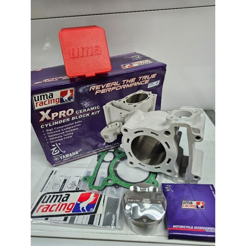 C S ~ YAMAHA Y15 UMA RACING CERAMIC BLOCK SET 62MM 65MM Y15ZR WITH ...