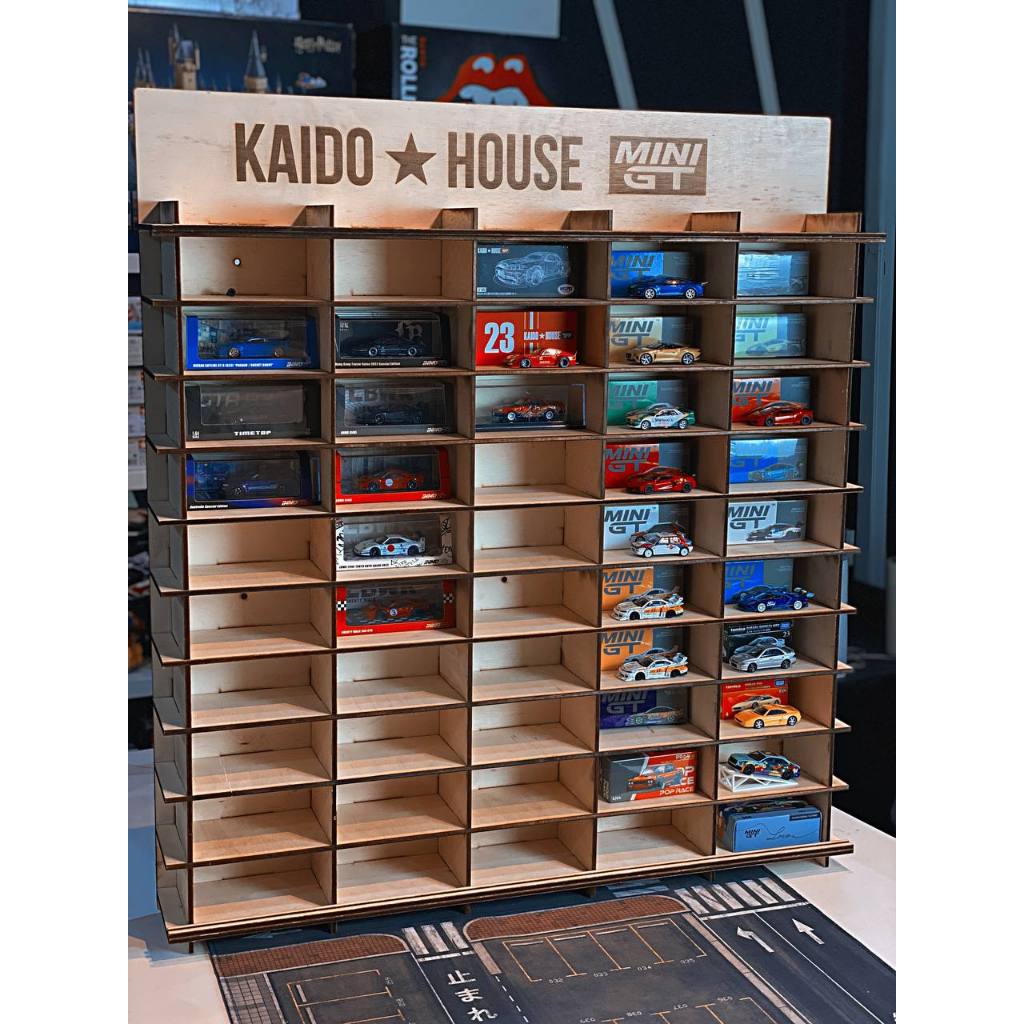 50 SLOT KAIDO HOUSE/INNO64 BOX AND LOOSE DISPLAY BOX DIY (SCALE 1/64 ...