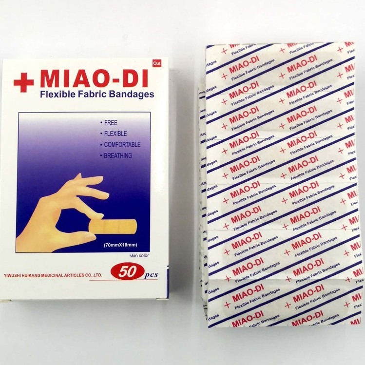 MIAO- DI FLEXIBLE FABRIC BANDAGES (50PCS) | Shopee Malaysia