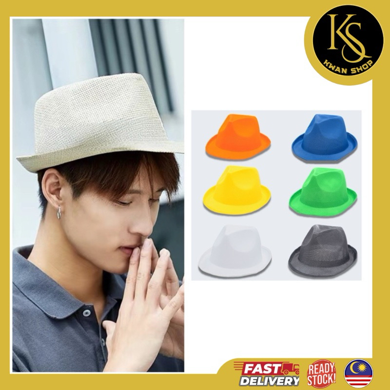 TOPI PANTAI DEWASA Beach Hat Jazz Hat Stylish With Colourful Hats ...