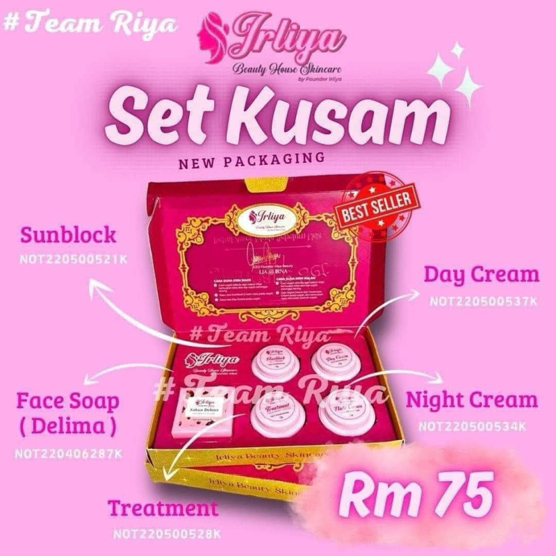 SKINCARE IRLIYA BEAUTY SET JERAGAT | Shopee Malaysia