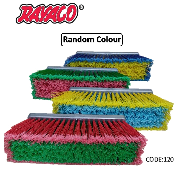 🏠Berus Basuh Kereta RAYACO 120 / Penyapu Bas Dengan Batang Keluli ...