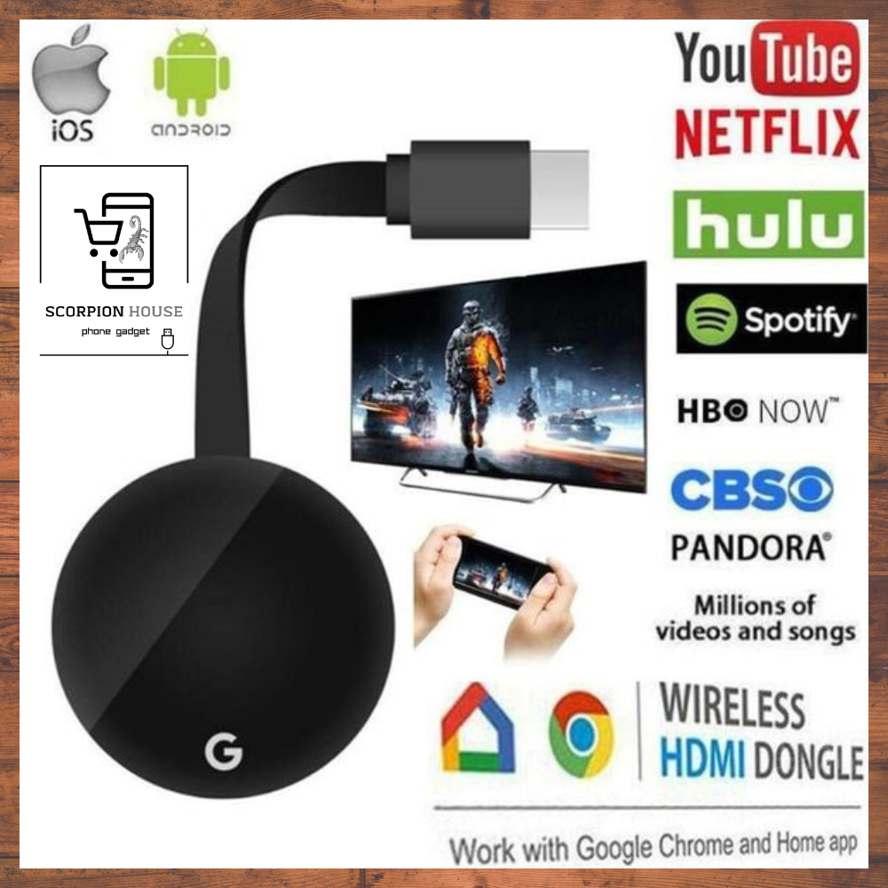 Chromecast G7S TV Streaming Wireless Miracast Google HDMI Dongle ...