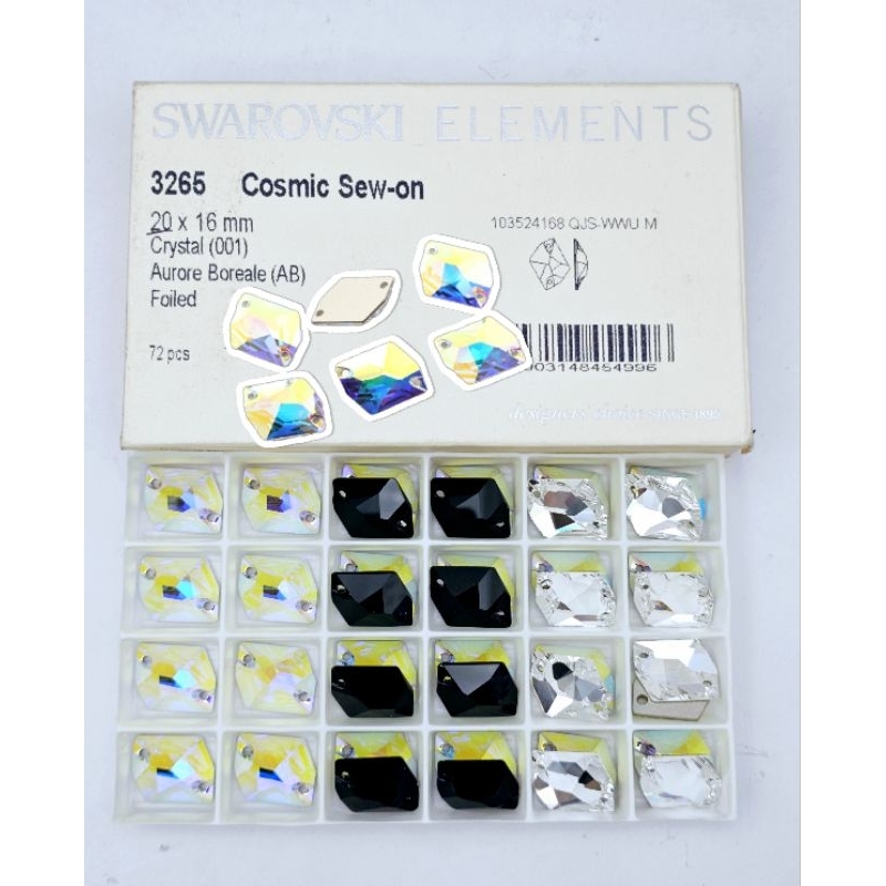 3265 Swarovski Crystal Elements Cosmic Sew On Crystal Stone (1pcs ...