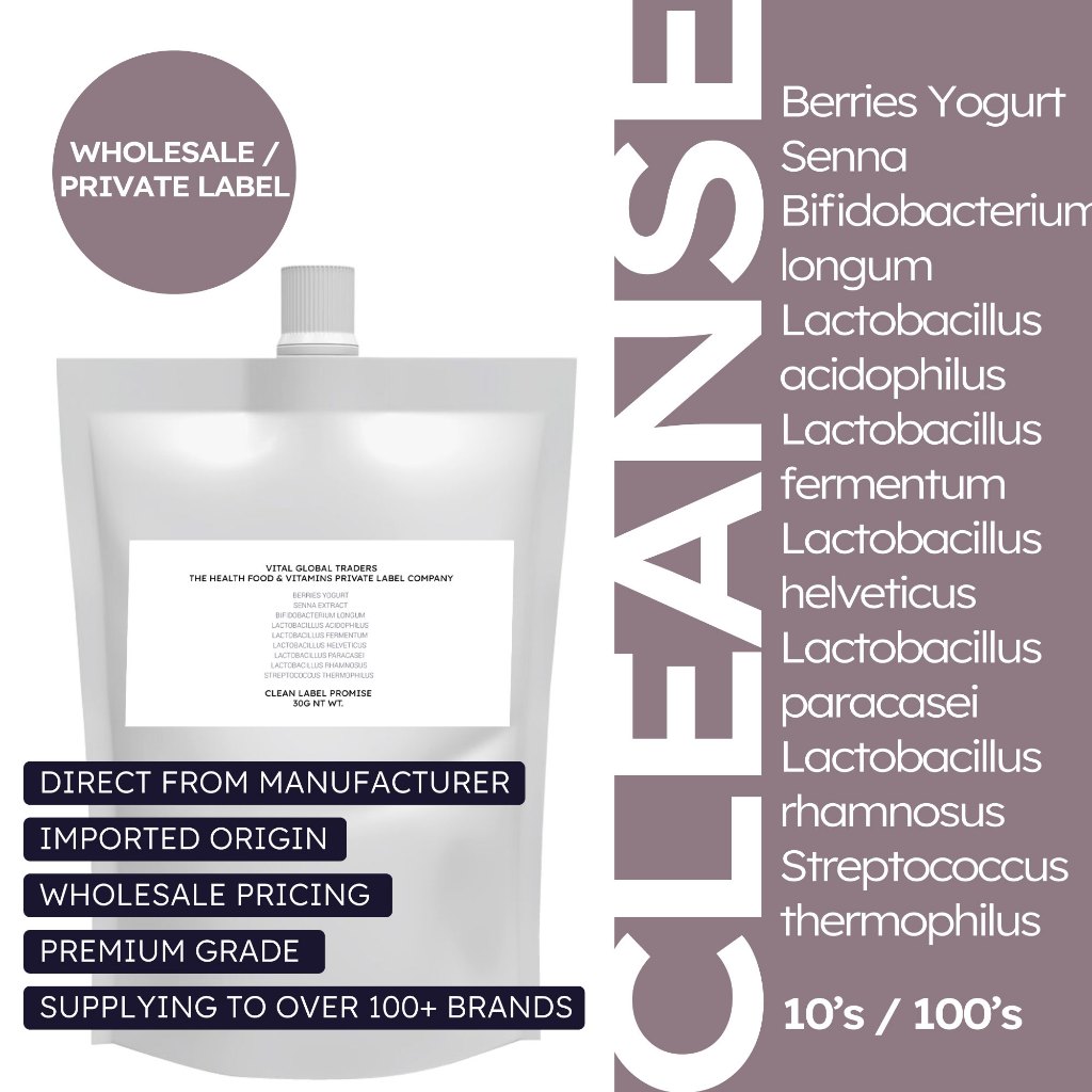 [OEM] VITAL Detox Cleanse Supplement | Premium Senna, Lactobacillus ...