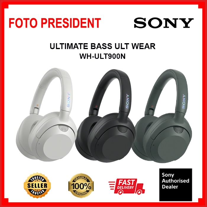 SONY ULTIMATE BASS ULT WEAR ULT900 WH-ULT900N HEADPHONE | Shopee Malaysia