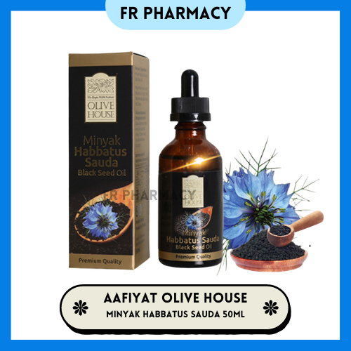 AAFIYAT OLIVE HOUSE MINYAK HABBATUS SAUDA 50ML. Expiry date : 11/2025 ...