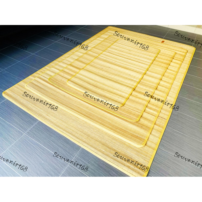 🔥Tikar Lampit🔥tikar rotan sarawak Hasil kerja yang halus( size:3x6 ...
