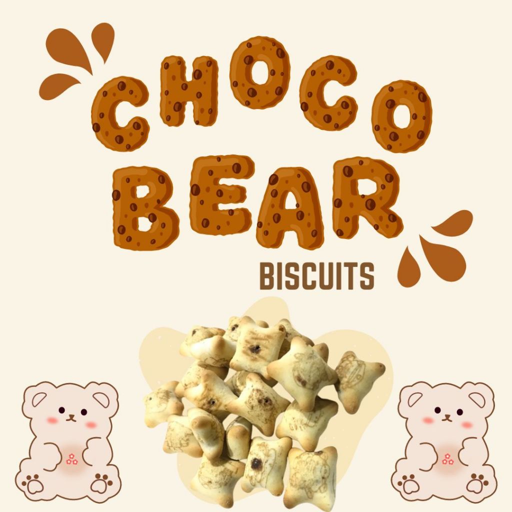 BISKUT COKLAT | CHOCO BEAR BISCUITS (200G) | Shopee Malaysia