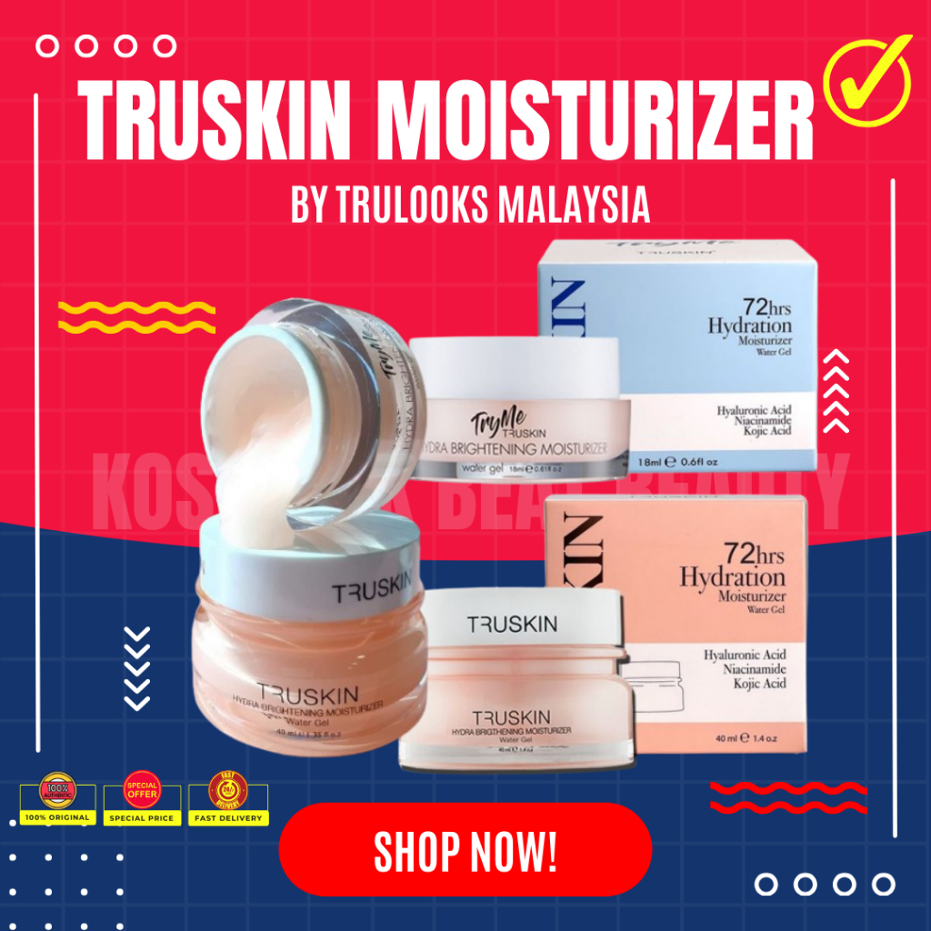 READY STOCK 💯% ORIGINAL ️ 🔥 🔅 TRUSKIN TRULOOKS MOISTURIZER (TRAVEL SIZE) 🔅 | Shopee Malaysia