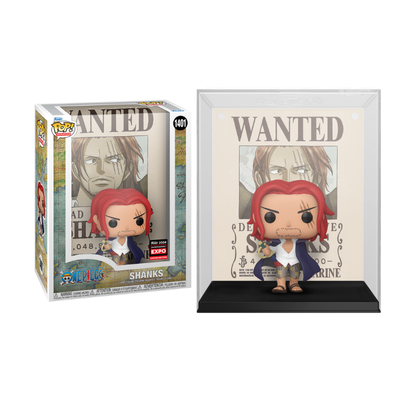 Funko Pop One Piece Shank Comic Cover Expo 2024 Shared Sticker | Shopee ...