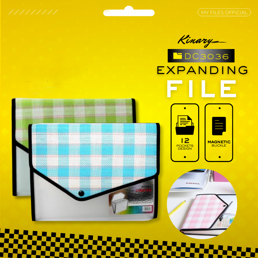 Expanding File A4 Size 13 Pocket Organizer Folder File Multiple Pocket ...