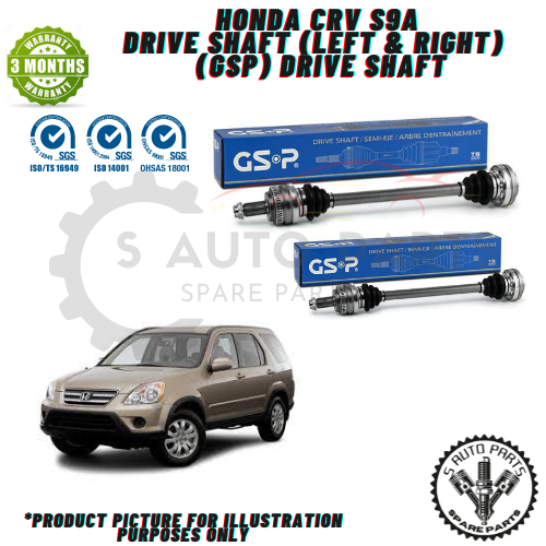 HONDA CRV S9A AUTO DRIVE SHAFT (LEFT & RIGHT)-BRAND 100% GSP | Shopee ...