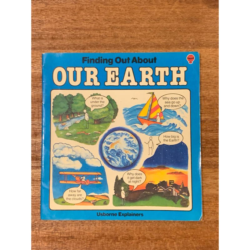 Finding Out About OUR EARTH book by Usborne Explainers | Shopee Malaysia