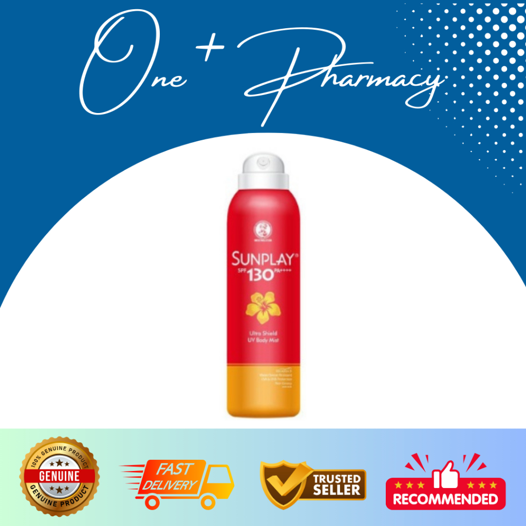 Sunplay Ultra Shield 130 UV Body Mist Spray SPF50 PA++++ 165ml | Shopee Malaysia