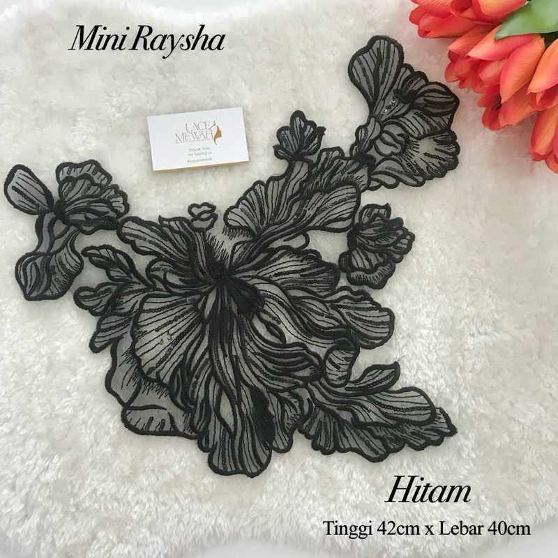 ️ PATCH LACE READYSTOCK 🔥 PATCHWORK LACE TAMPAL KUNTUM BUNGA BESAR 🔥 ...