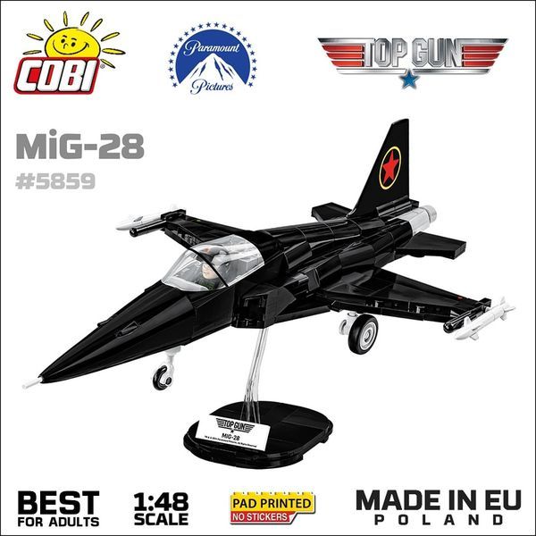 COBI Mig-28 Topgun Jet Bricks Set Model 1/48 Scale | Shopee Malaysia