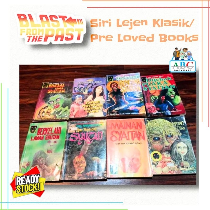 ( PRELOVED RARE ) COLLECTOR'S ITEM TOK AWANG NGAH SET OF 8 | Shopee ...