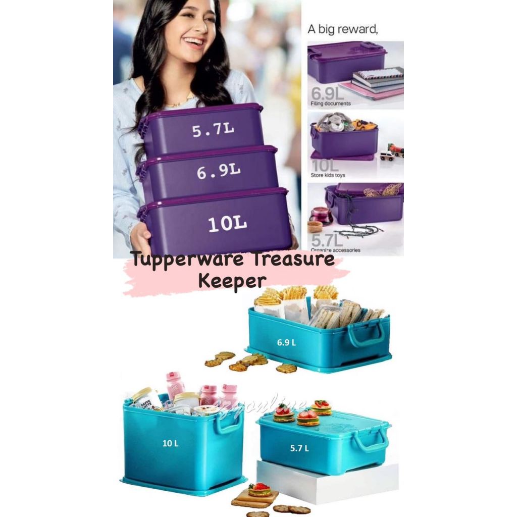 2063 Tupperware Treasure Keeper / Kimchi Keeper Tupperware /Tupperware ...