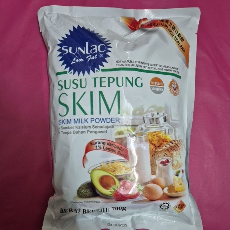 Sunlac Skim Milk Powder 700g (Expiry Date:09/2026) | Shopee Malaysia