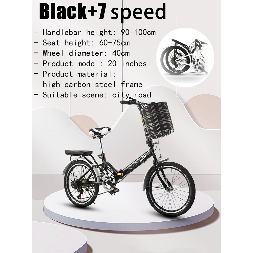 🔥Ready Stock🔥20 inch folding bike,basikal murah,basikal dewasa,basikal ...