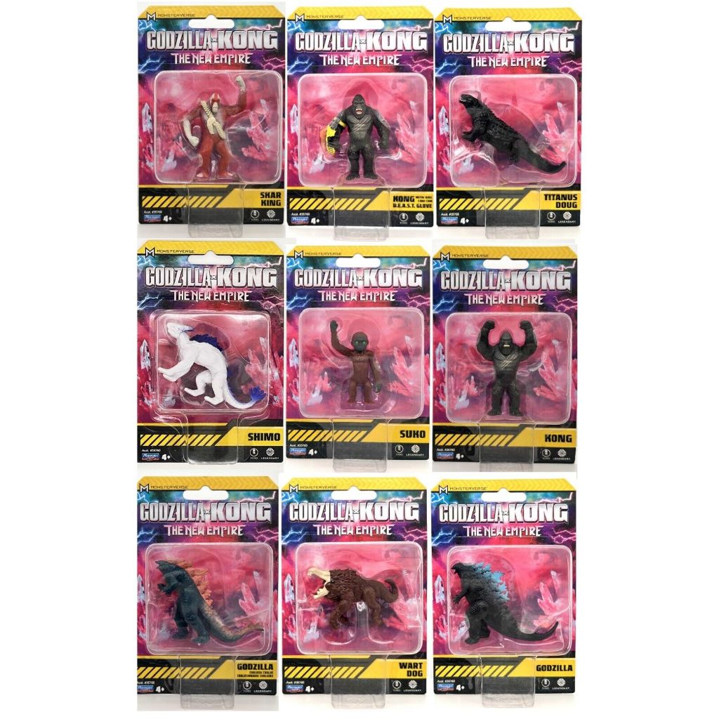 Godzilla X Kong: The New Empire 2 Inch Figure Assortment | Shopee Malaysia