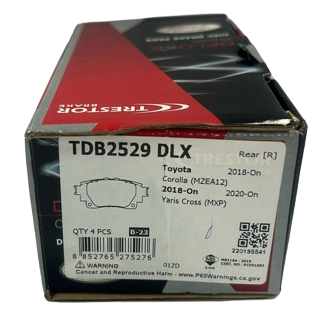 ALZA NEW, CORALLA MZEA12, YARIS CROSS MXP TRESTOR REAR DISC BRAKE PAD ...